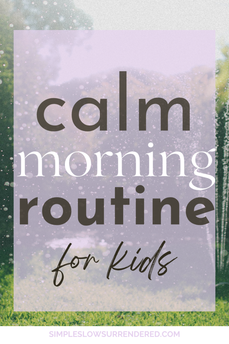 Calm Morning Routine: How I Created Calm Mornings with My Toddler ...