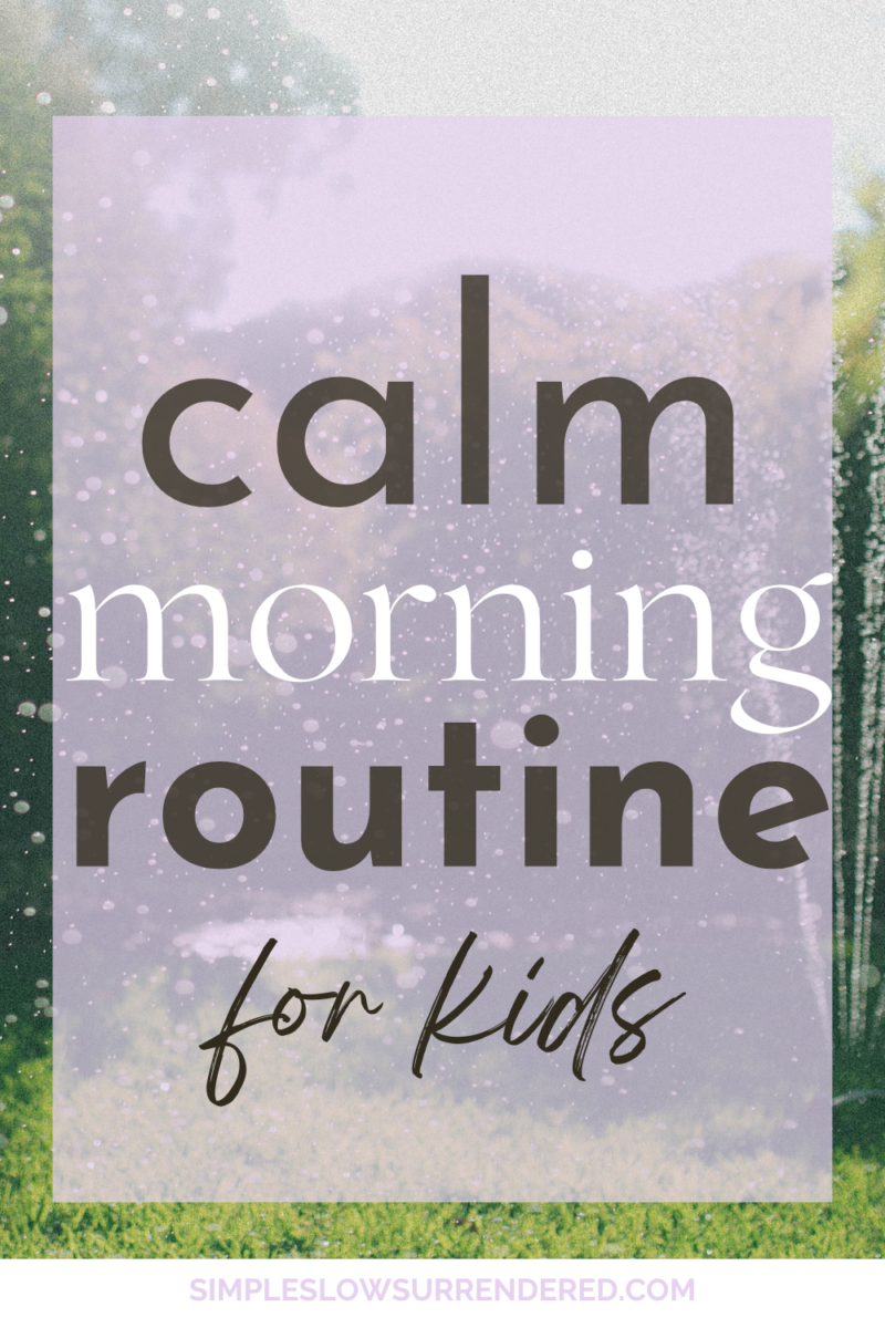 Calm Morning Routine: How I Created Calm Mornings with My Toddler ...